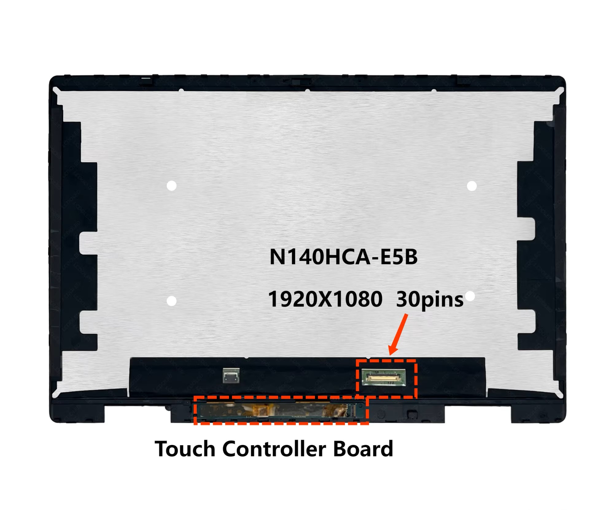 HP 14-EK FHD 30 PIN TOUCH DIGITIZER - Ok Computer Plus